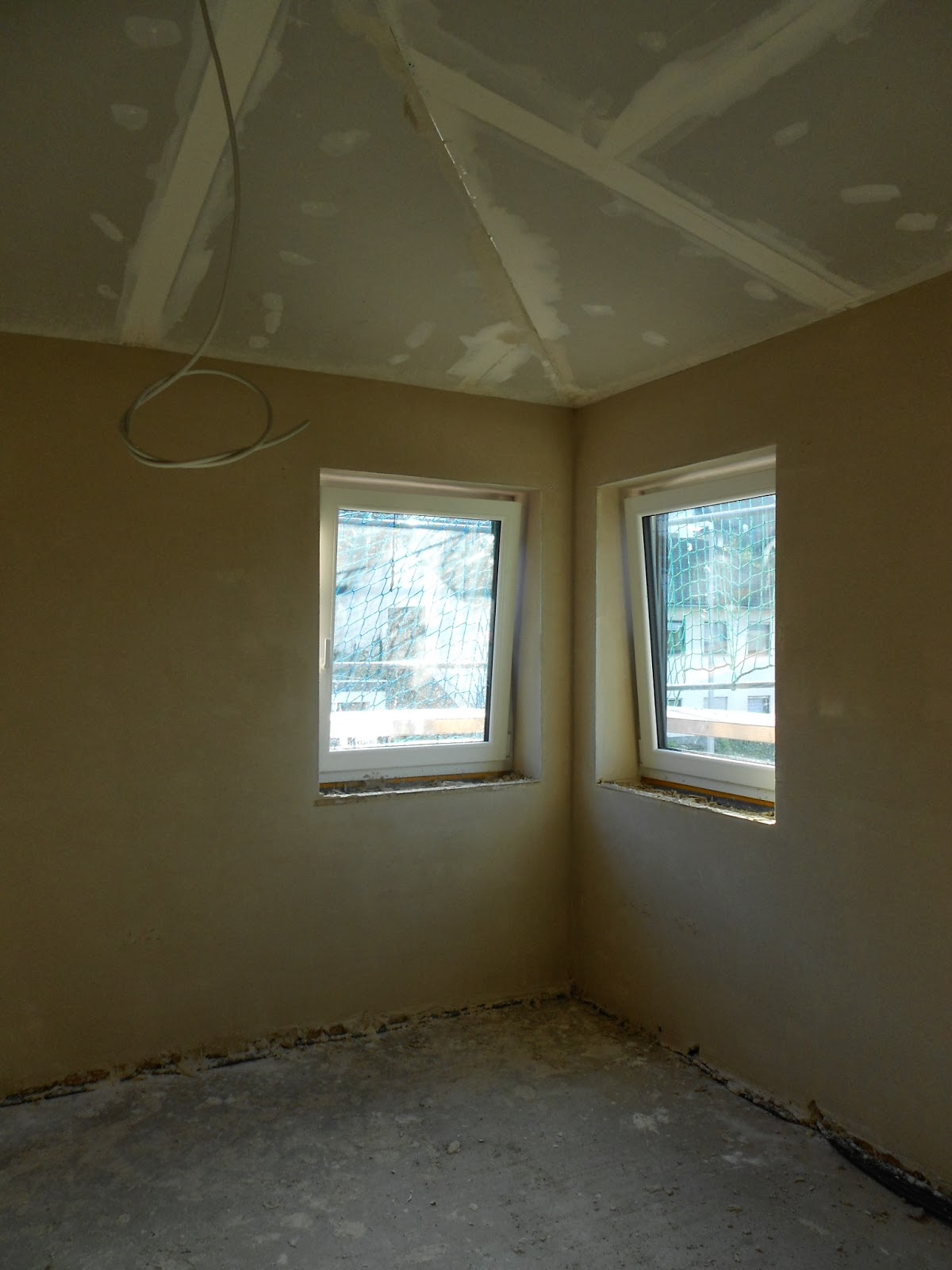 Unser Traum vom Haus: Innenputz