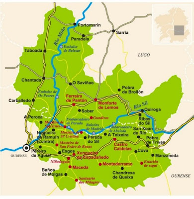 Tierras de Castilla y León: La Ribeira Sacra