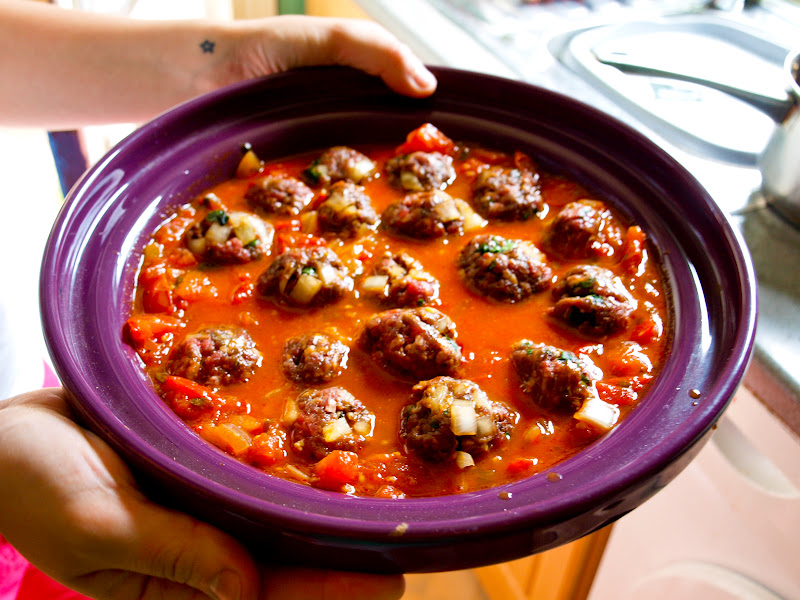 Good gobble!: Moroccan Kefta Tagine