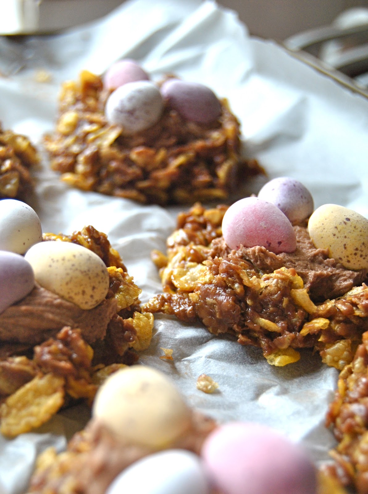 Bake n' Beebz: Easter Chocolate Cornflake egg nests! Gluten Freeeeee.