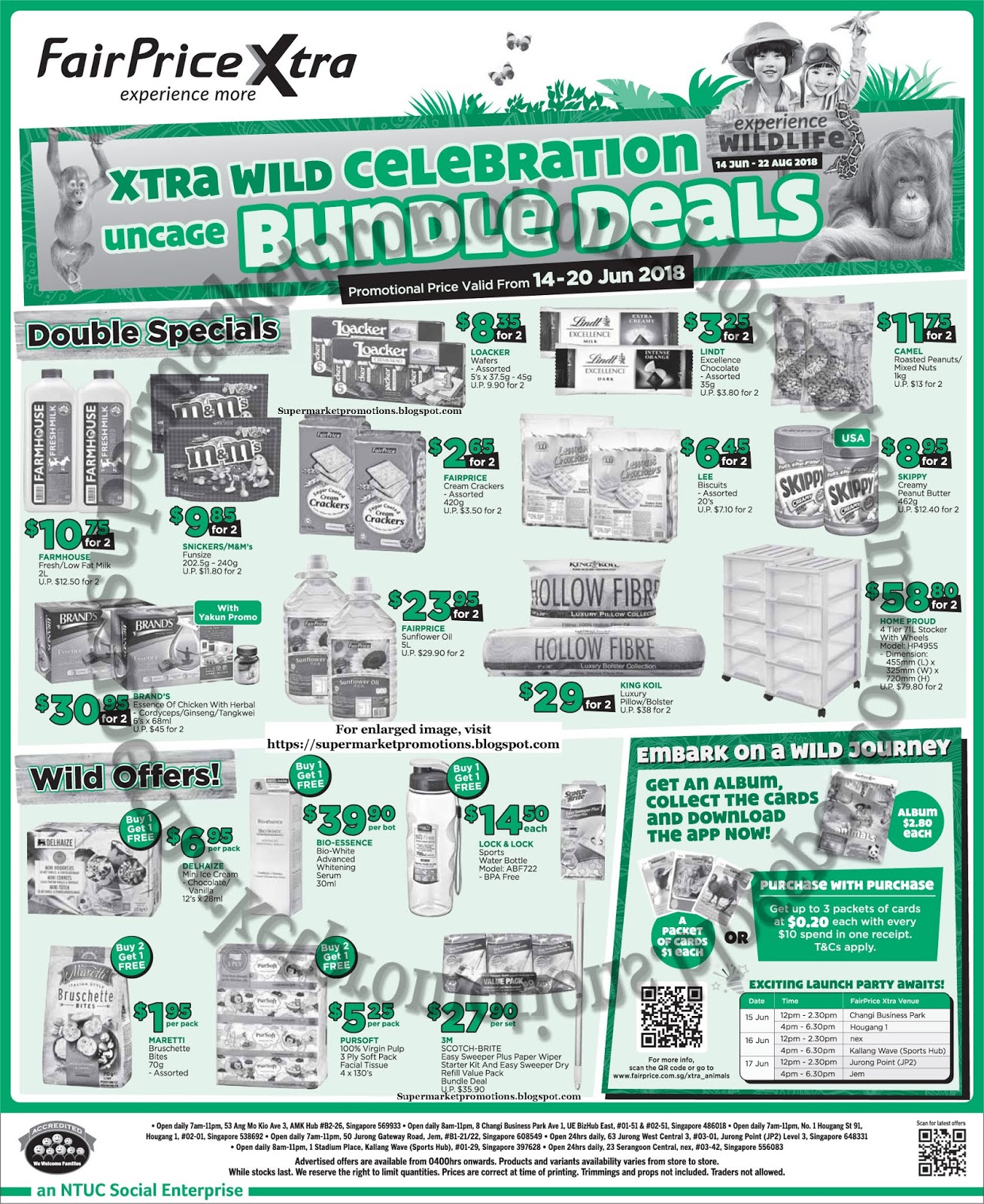 NTUC FairPrice Xtra Bundle Deals 14 - 20 June 2018 ~ Supermarket Promotions