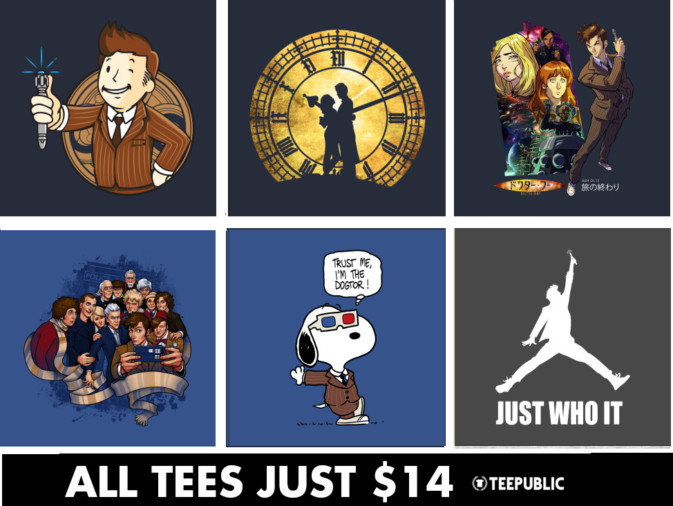 NEW! Doctor Who Design Collection - 30% Off For Our Readers!