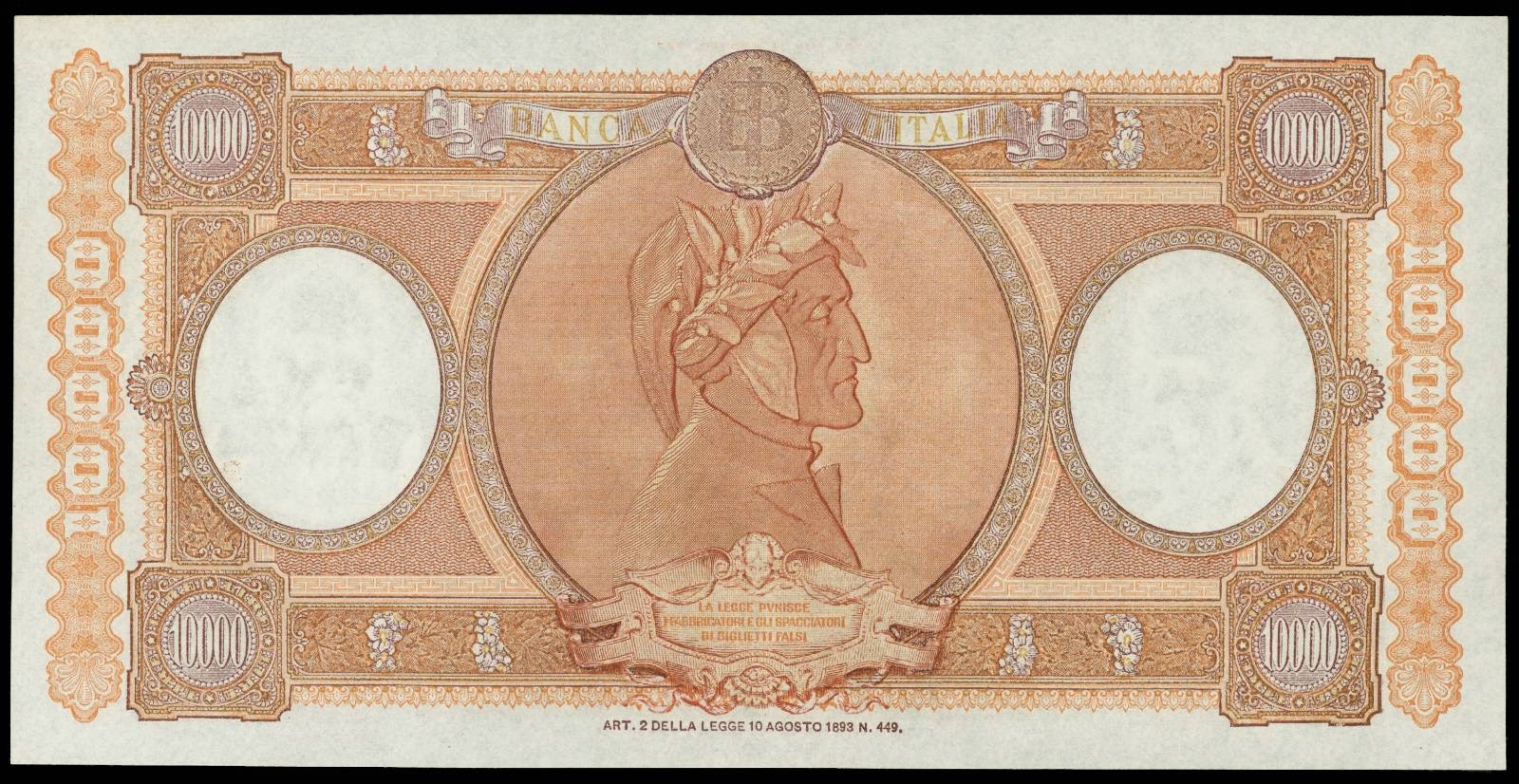 Italy 10000 Lire 1955|World Banknotes & Coins Pictures | Old Money ...