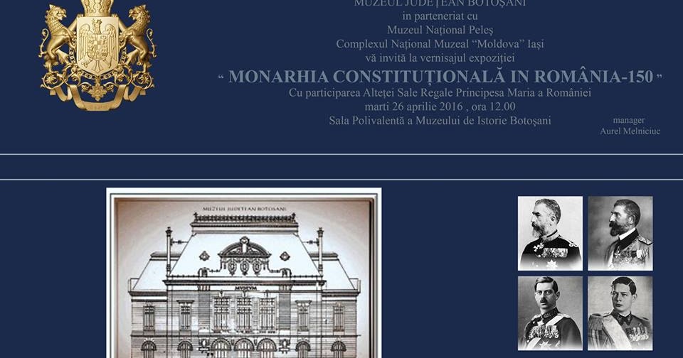 Imi pasa: 150 de ani de la instaurarea monarhiei constitutionale in Romania