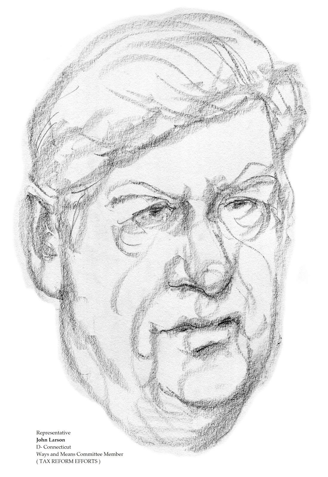 daily drawings: John Larson