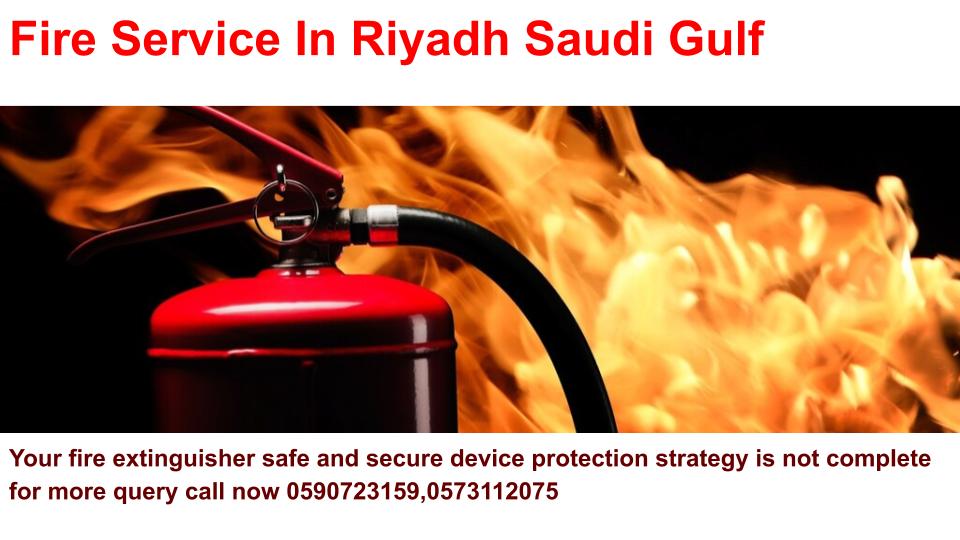 Advantage Of Fire Extinguisher Riyadh (Saudi Gulf)