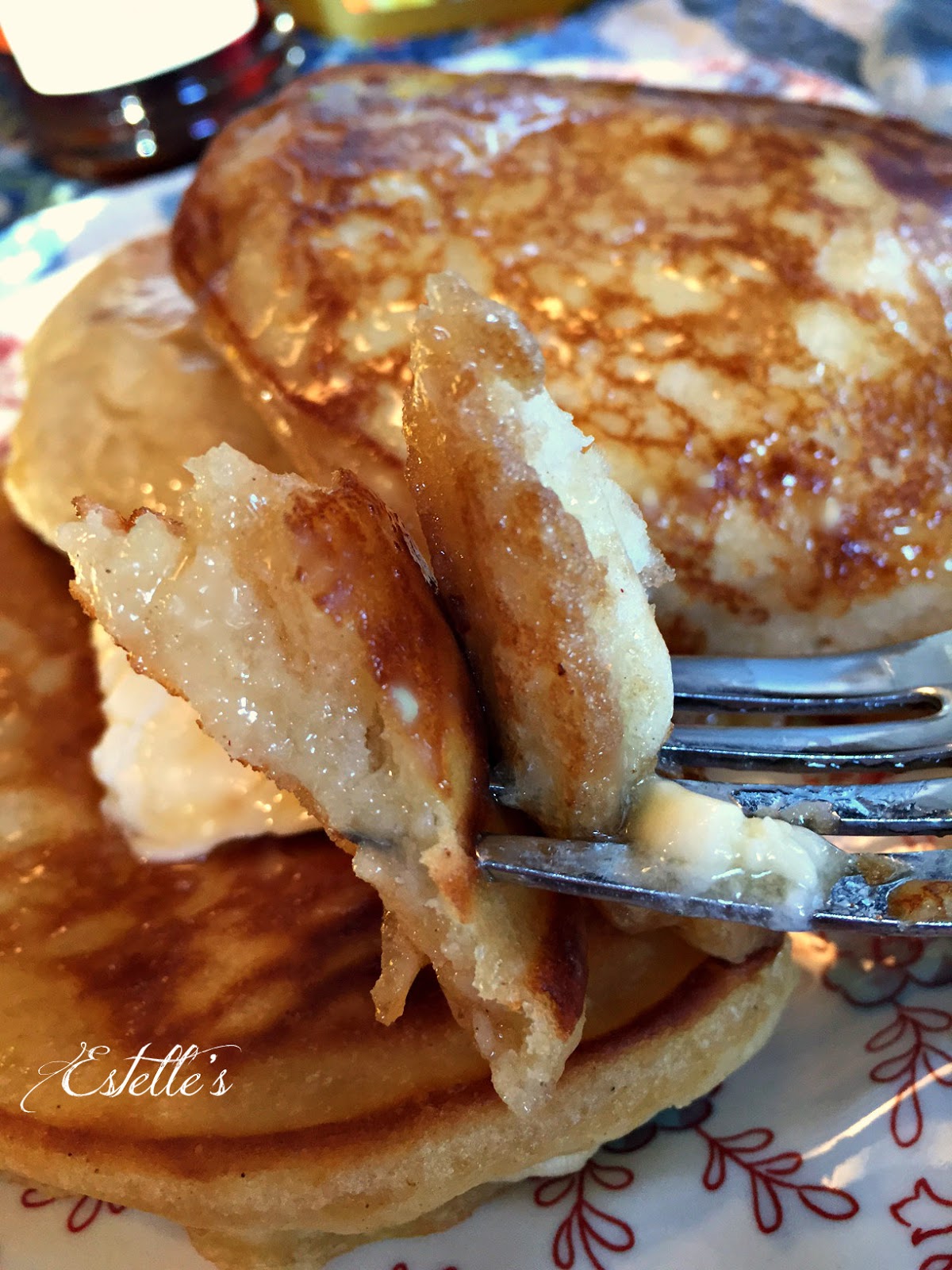 Estelle's: BEST BUTTERMILK PANCAKES FOR A WINTER BREAKFAST
