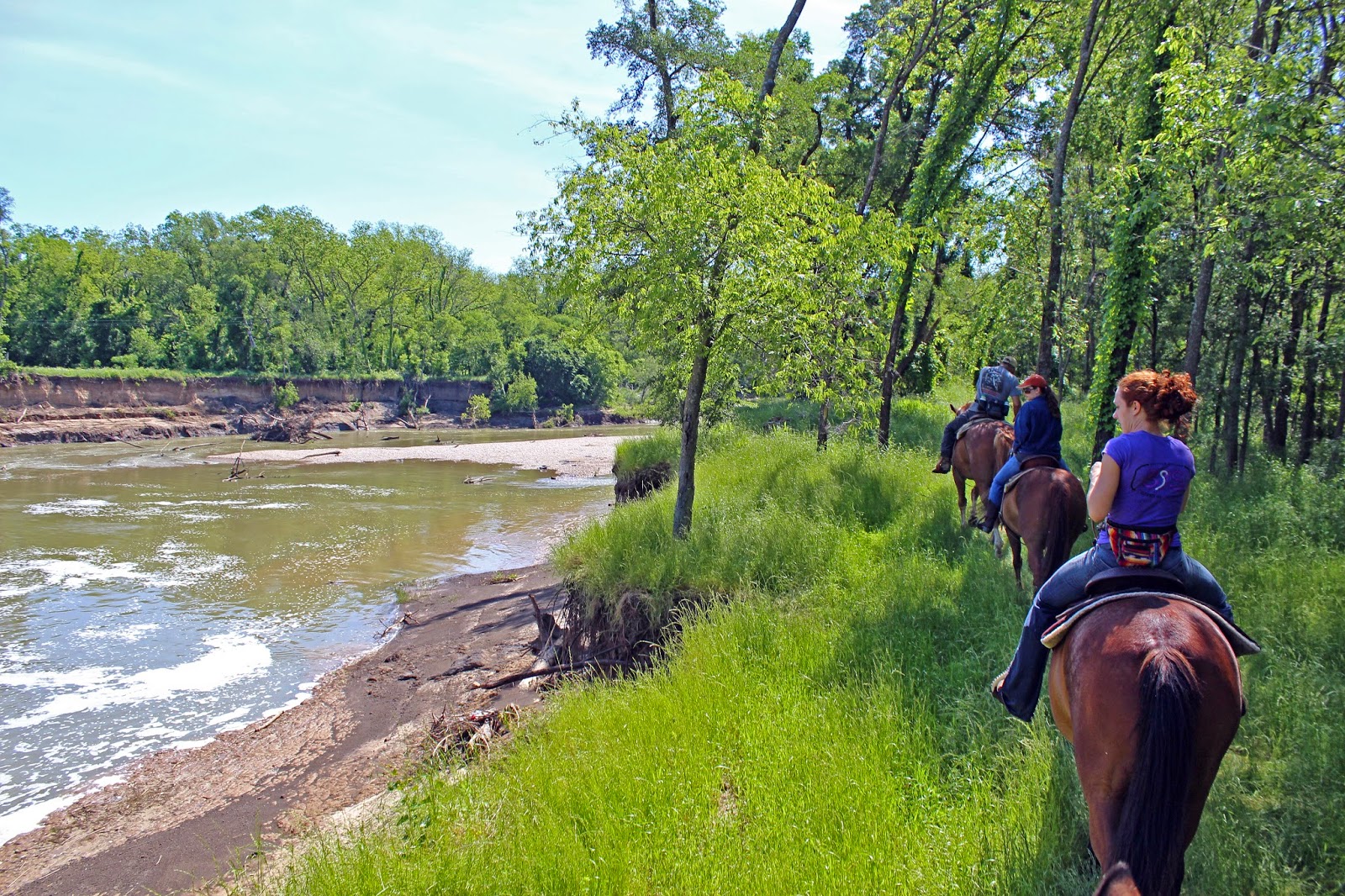 Dallas Trinity Trails: Horseback Riding The Trinity River