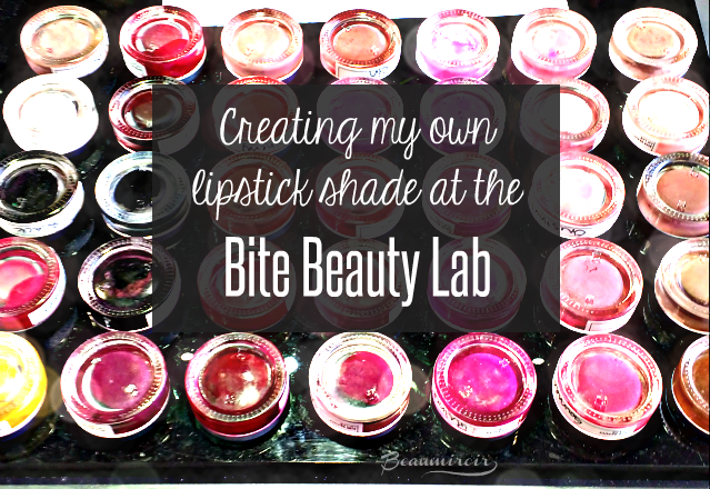 Bite Lip Lab: Creating My Own Shade Of Lipstick! - Beaumiroir