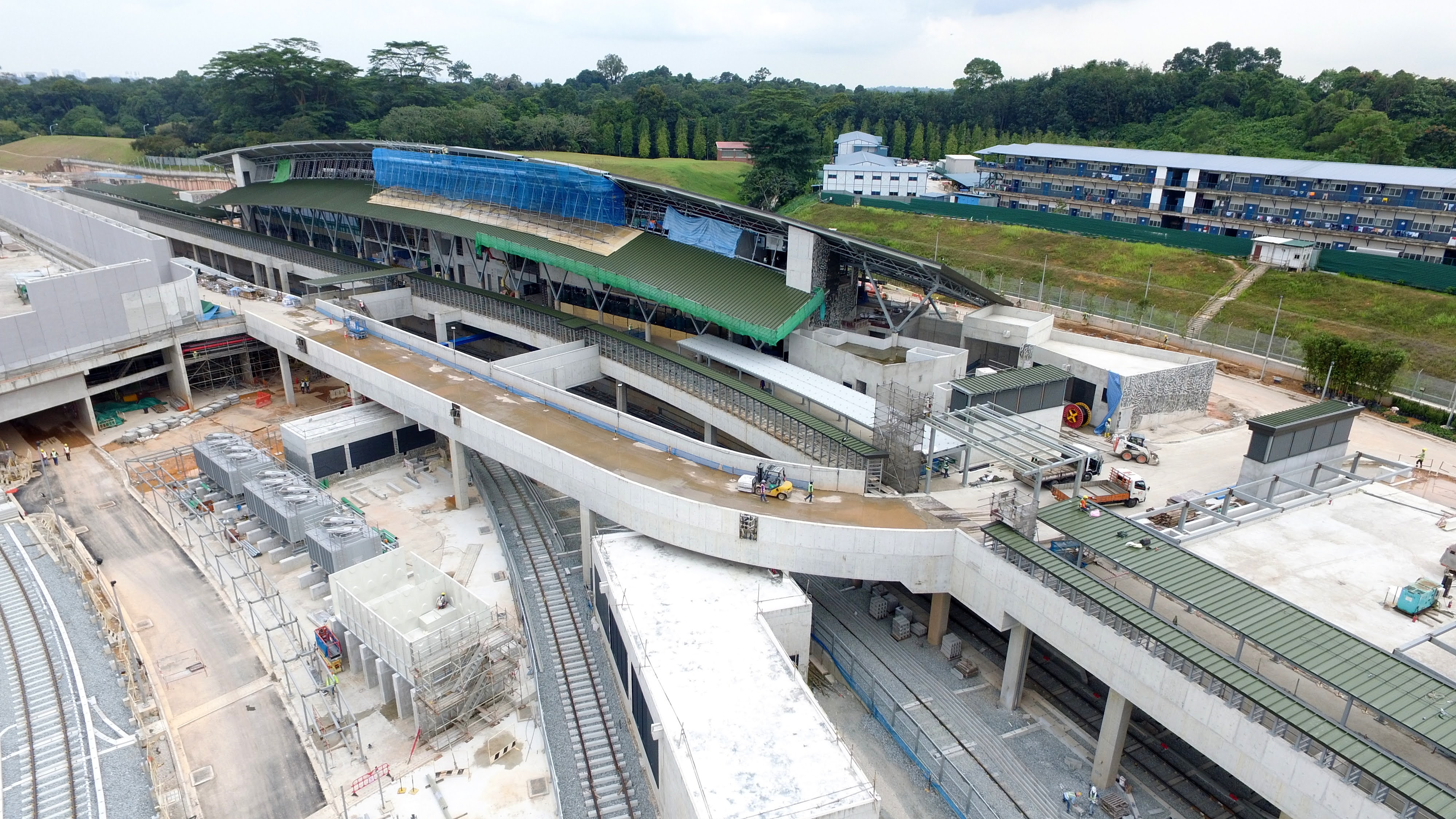 Thomson Line Construction: Launch Shafts Backfill