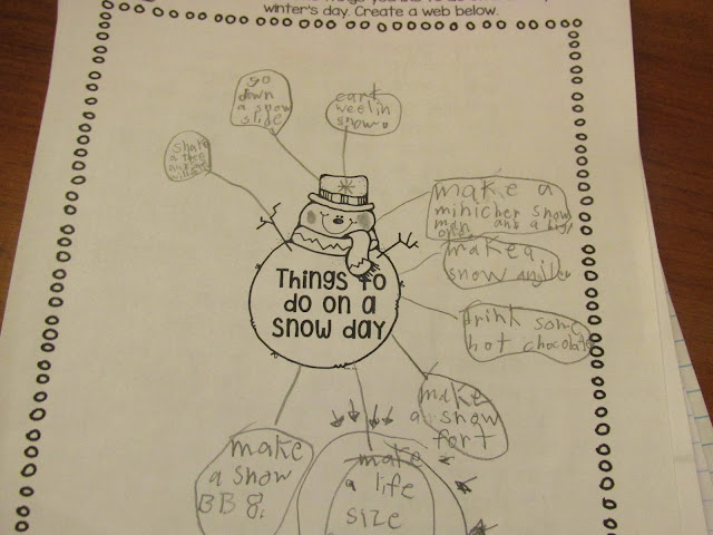 Live and Learn: Let it Snow! A Writing Activity