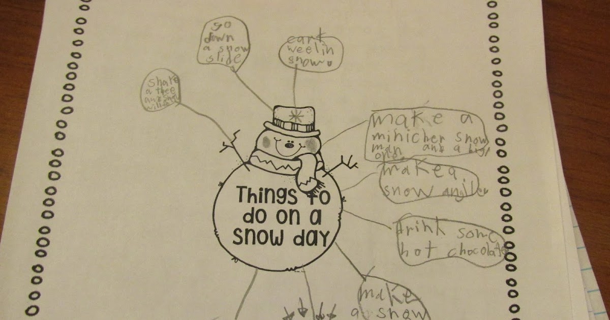 Live and Learn: Let it Snow! A Writing Activity