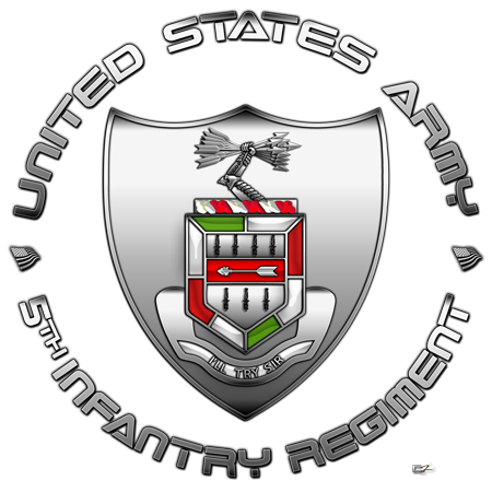 Military Insignia 3D : 4th, 5th & 6th U.S. Army Infantry Regiments