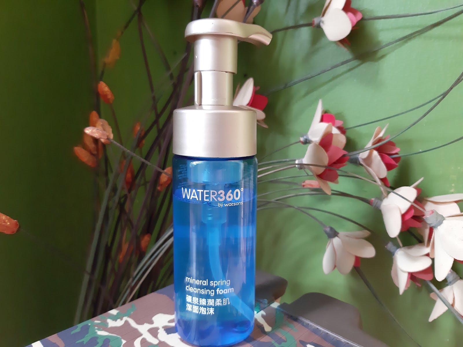 Review: WATER 360 Mineral Spring Cleansing Foam by Watsons - Dian Restu ...
