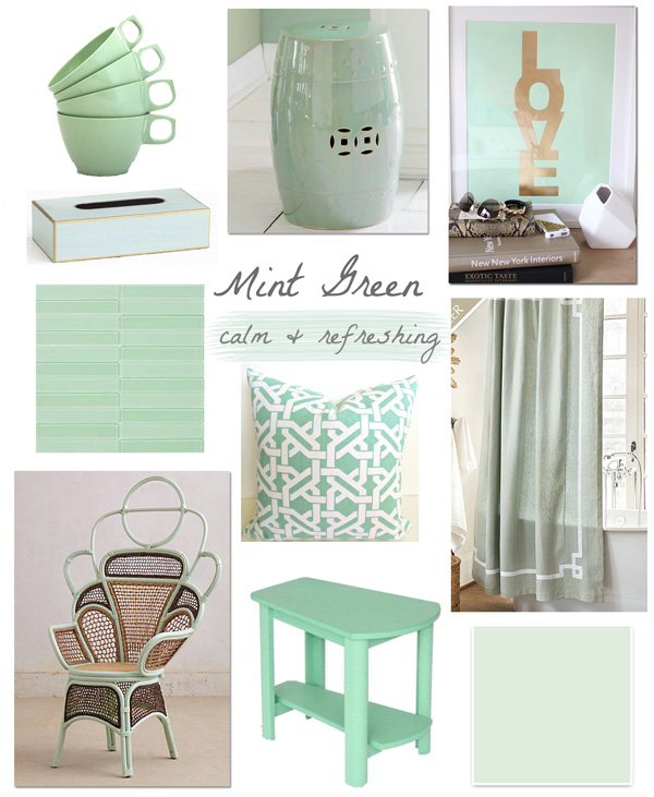 belle maison: Color Love :: Mint Green