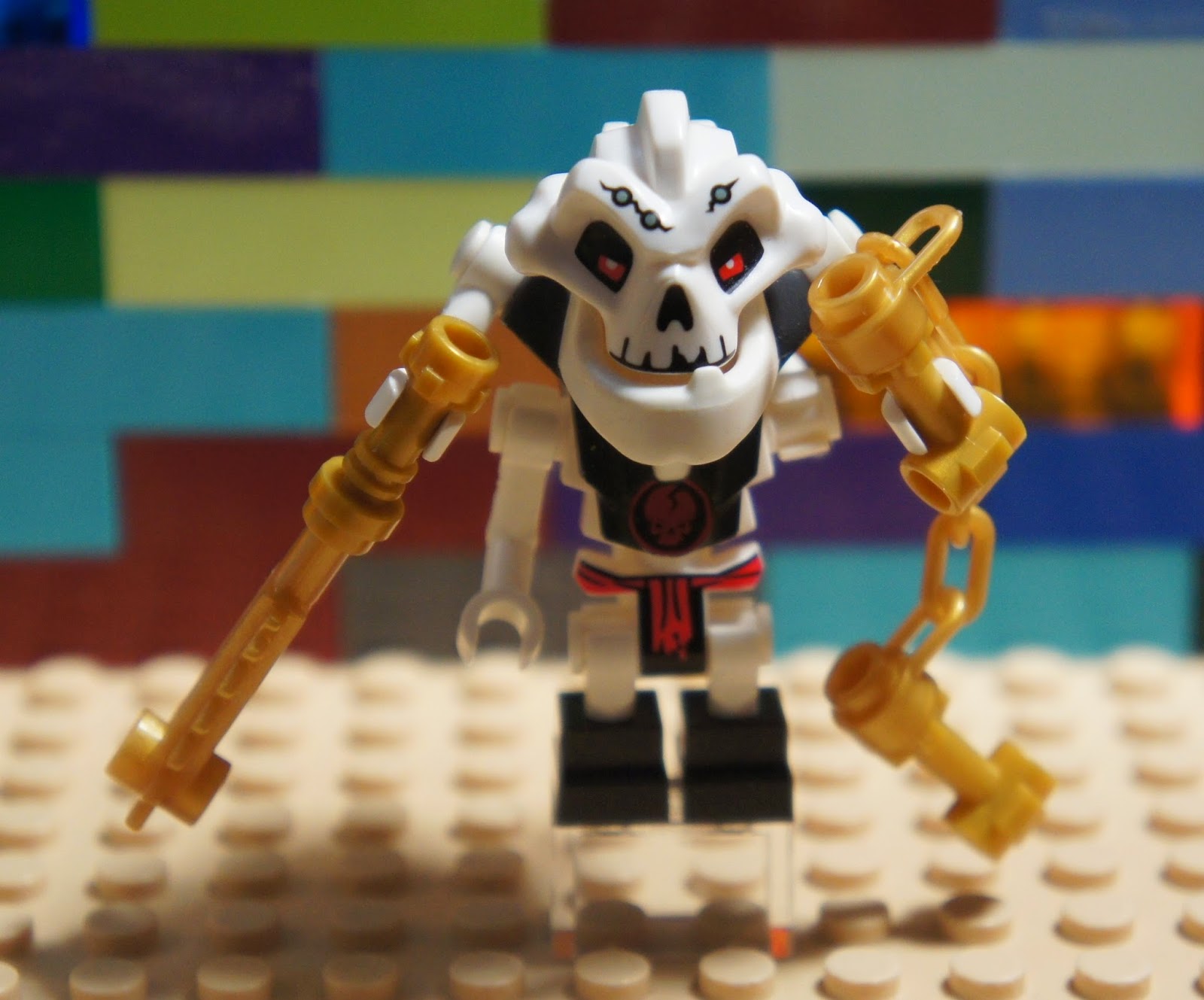 LEGO NJO014 Ninjago SAMUKAI Skeleton Minifigure w/ Weapons ~ stores ...