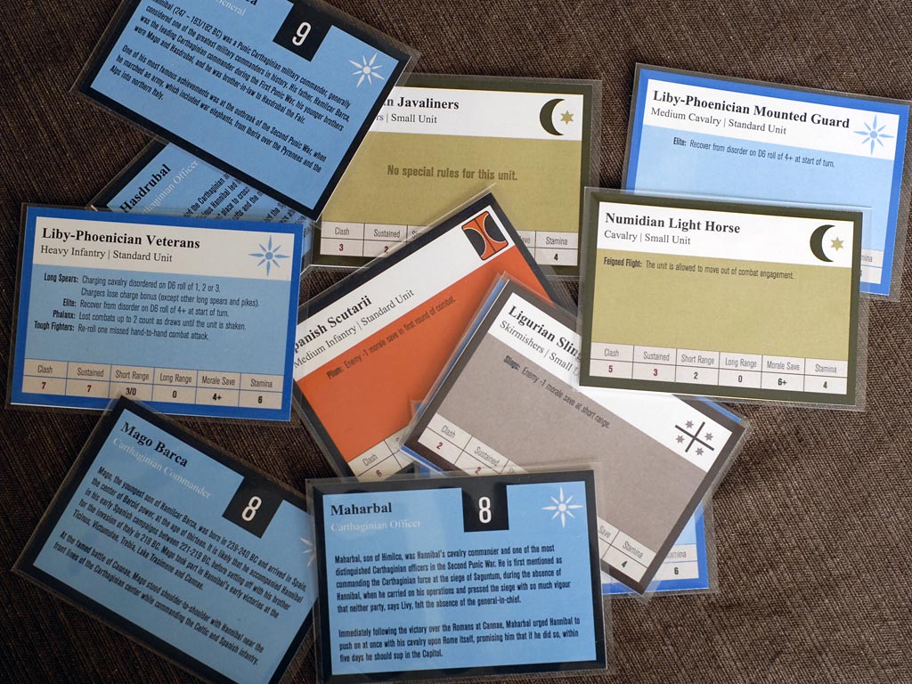 The Inevitable Spark: Hail Caesar Unit Reference Cards Available!