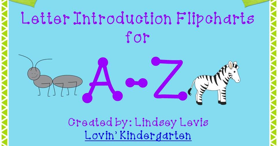 Lovin' Kindergarten With Mrs. Lindsey: Flipcharts! {Freebie and Giveaway!!}