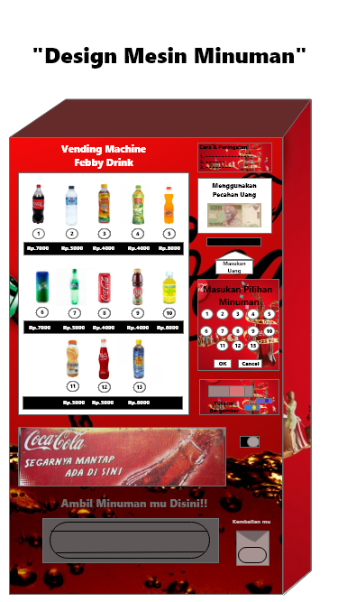 Membuat/Merancang Desaign Panel Simulator Mesin Penjual Minuman ...
