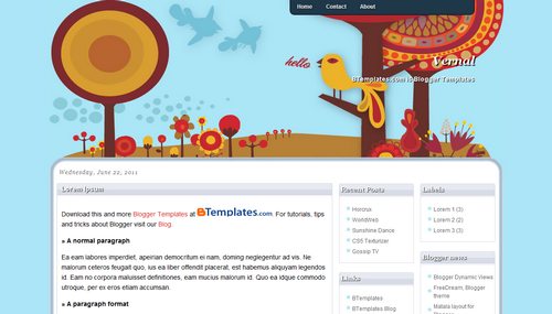 Templates Blogger para Blogspot