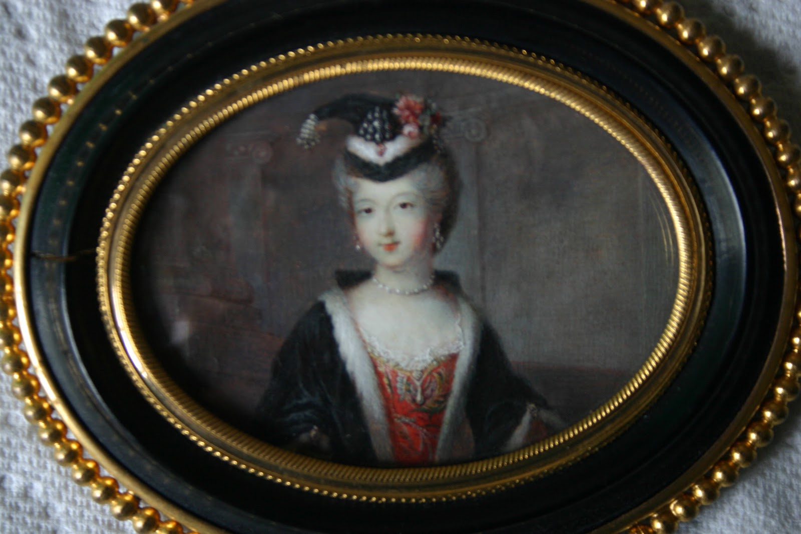 PORTRAIT MINIATURE ... EN FRANCE : PORTRAIT MINIATURE DE MADEMOISELLE ...