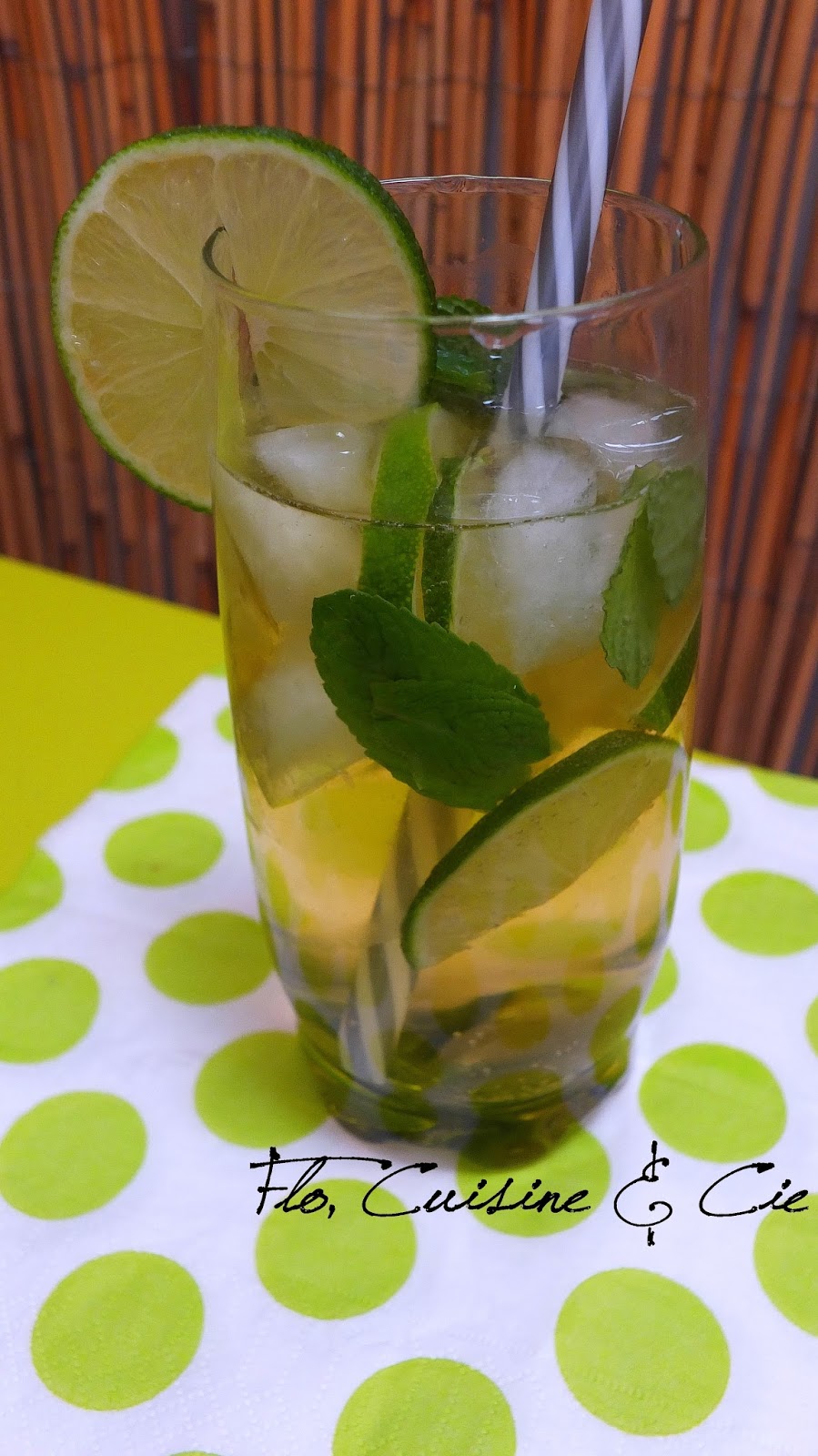 Flo, Cuisine & Cie.: Apple virgin mojito ( sans alcool )