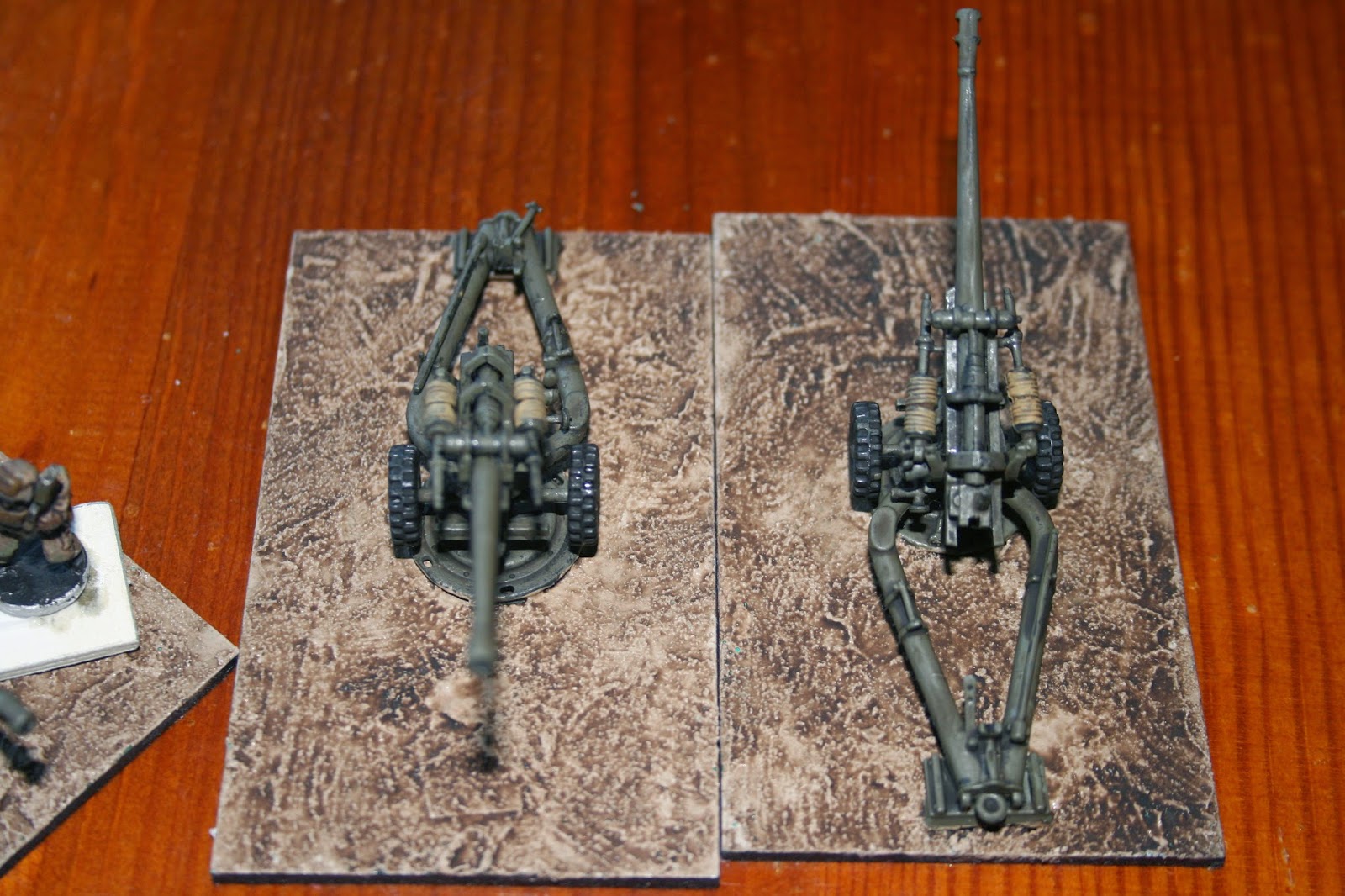 A Fist Full of Plastic: Airfix British M119 105mm Light Field Guns