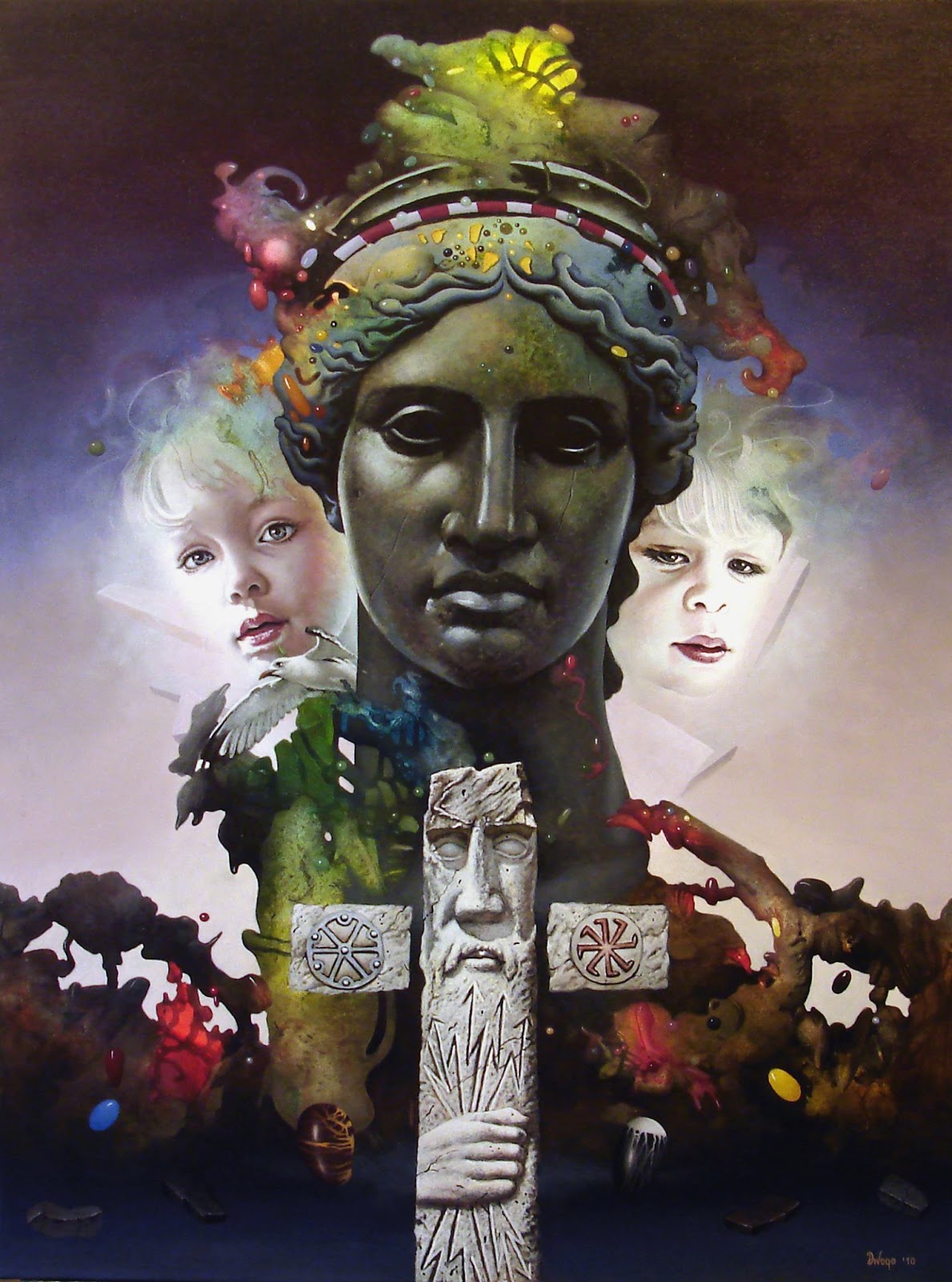Dragan Ilic Di Vogo, 1962 | Fantastic / Surrealist painter | Tutt'Art ...