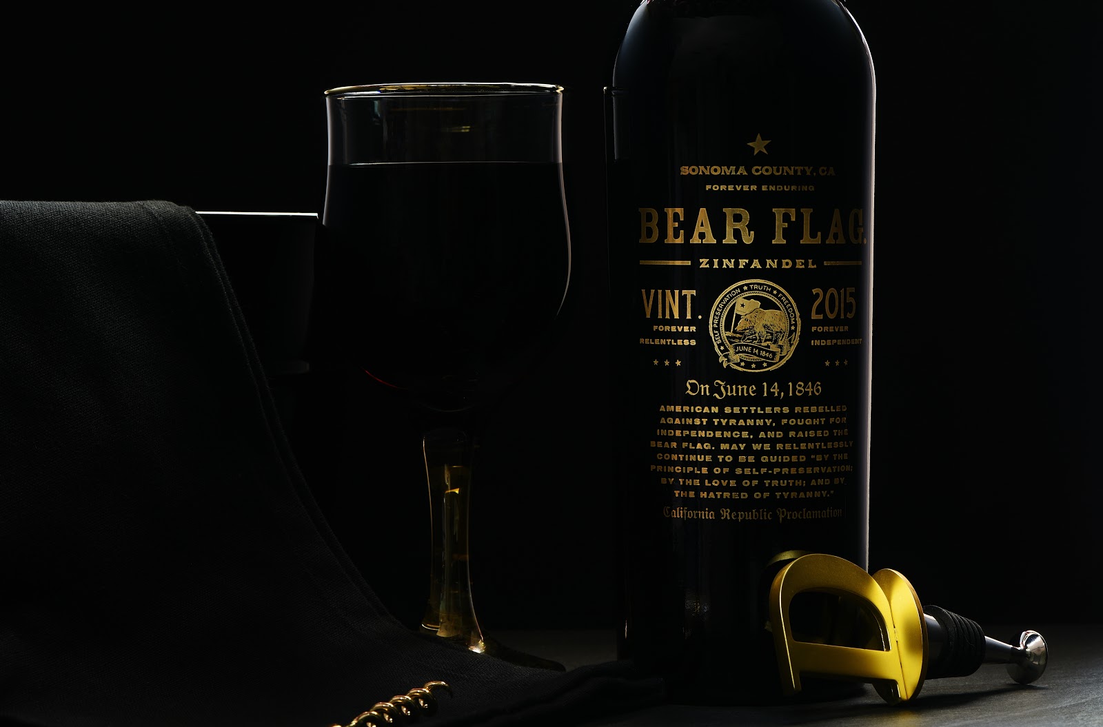 New Hampshire Wine-man: Bear Flag Sonoma County 2015 Zinfandel