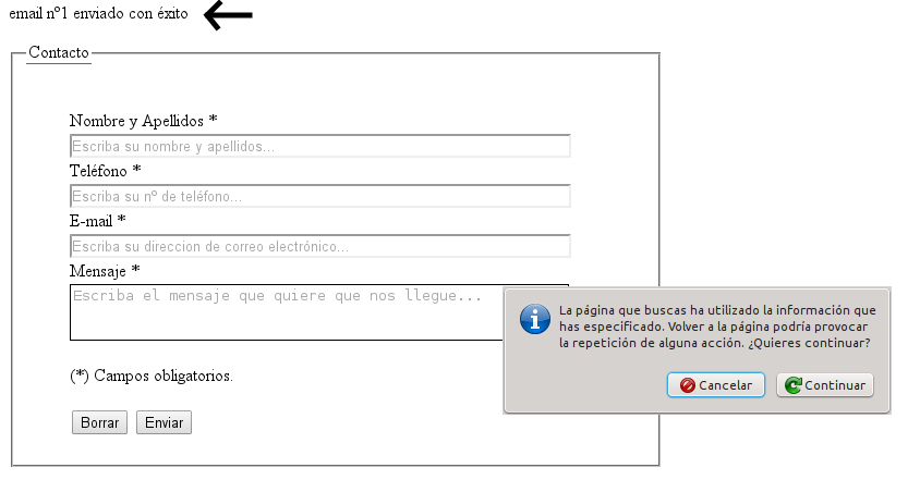 Tutoriales programación: Patrón PHP POST/Redirect/GET Tutoriales programación: Patrón PHP POST/Redirect/GET