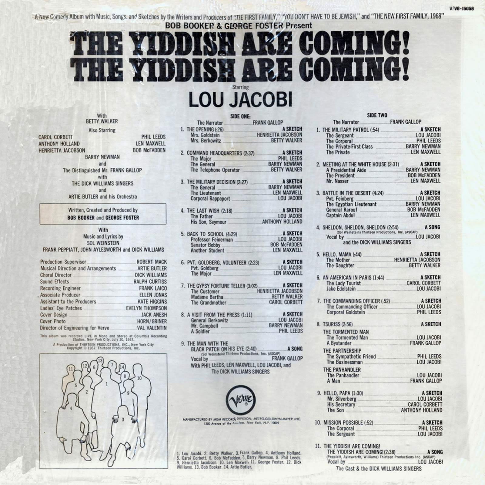 Vintage Stand-up Comedy: Booker & Foster, Lou Jacobi - The Yiddish Are ...