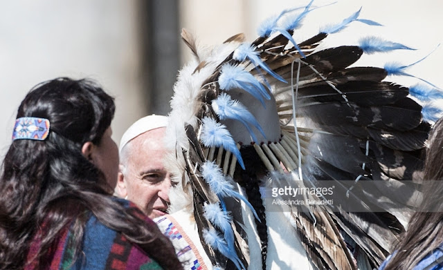 White Wolf : Pope Francis stands with Native Americans against Oil ...