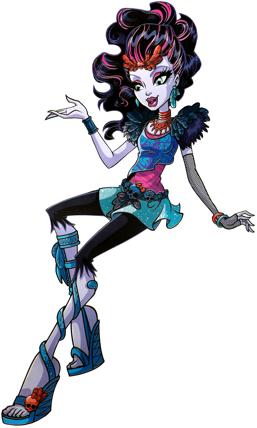 Todo sobre Monster High: Artwork/PNG de Jane Boolittle