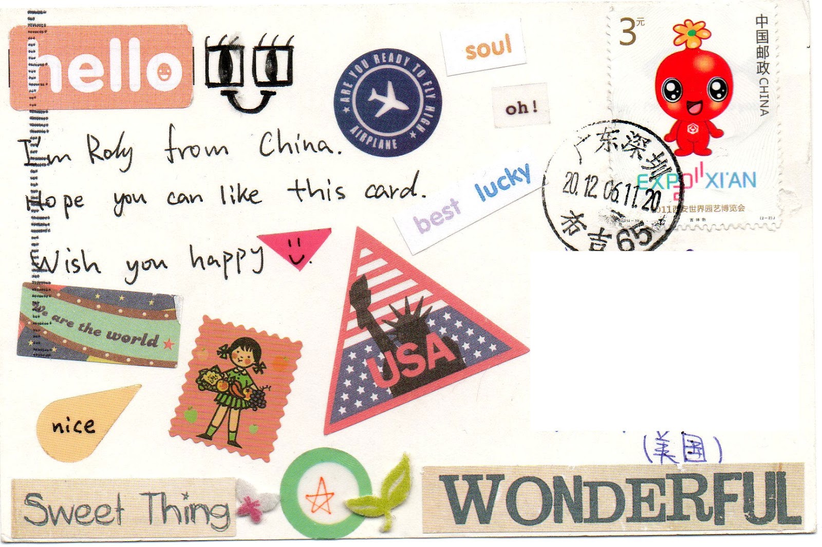 The World In Our Mailbox: 2012-06-24