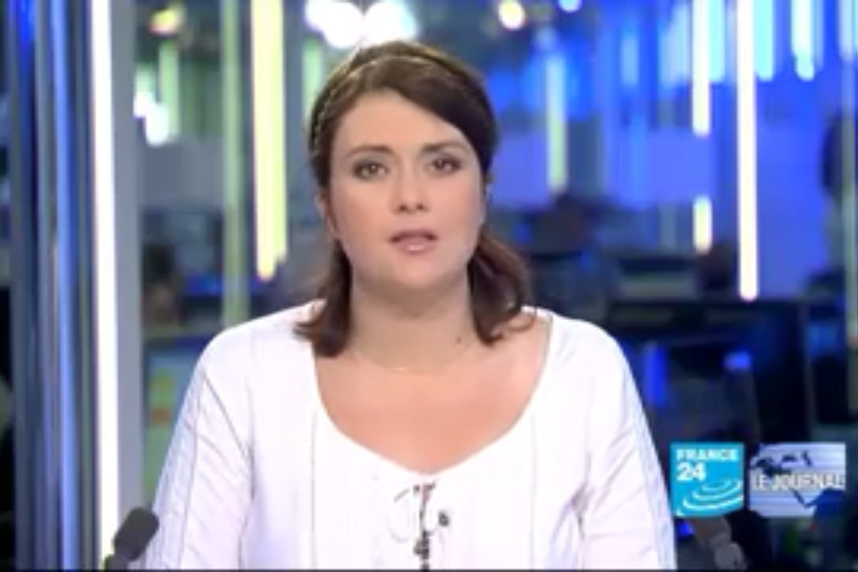 vuesalatele: 2012 01 10 @06H00 - AUDREY RACINE, FRANCE 24, LE JOURNAL