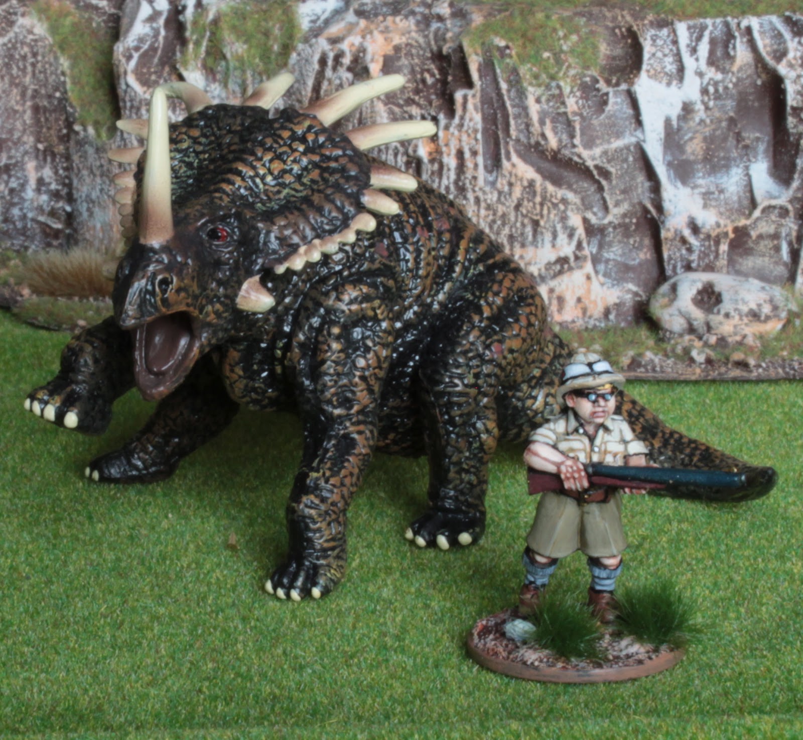 28mm Victorian Warfare: Dinosaur Paddock
