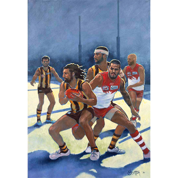 Diary of Dadness: Footy art