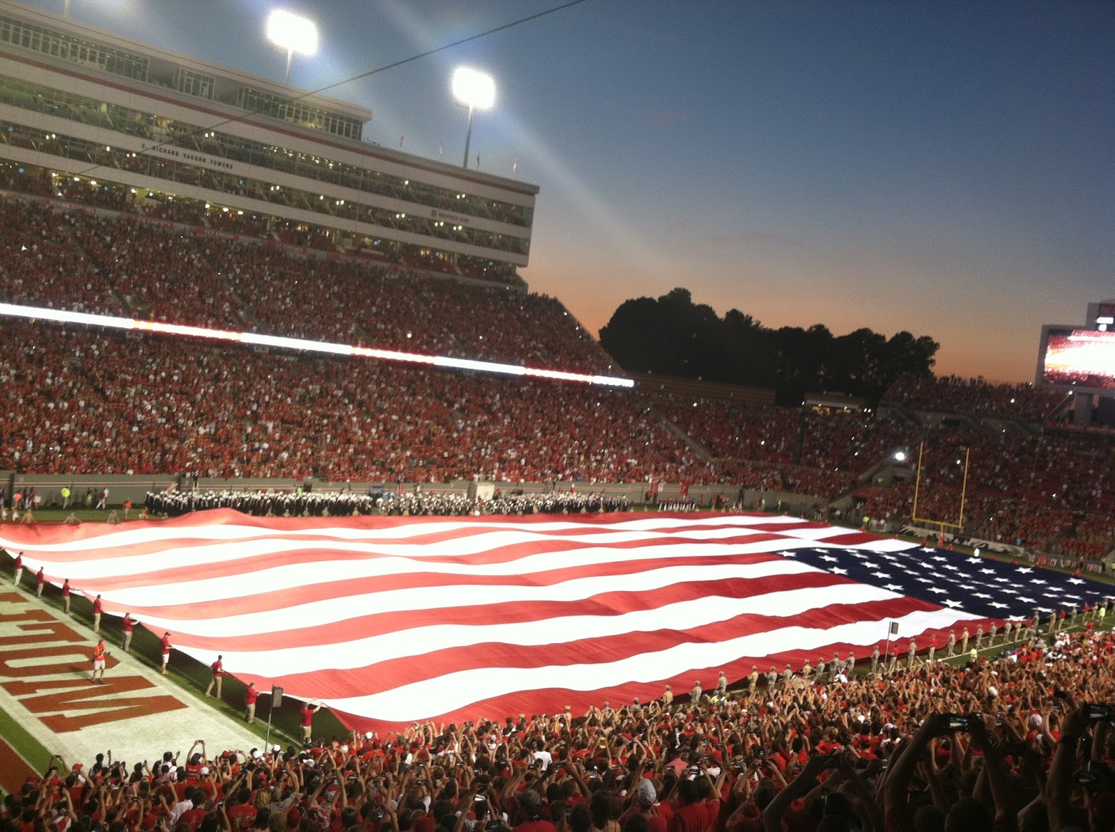 Beauty in the Breakdown: Wolfpack pride!