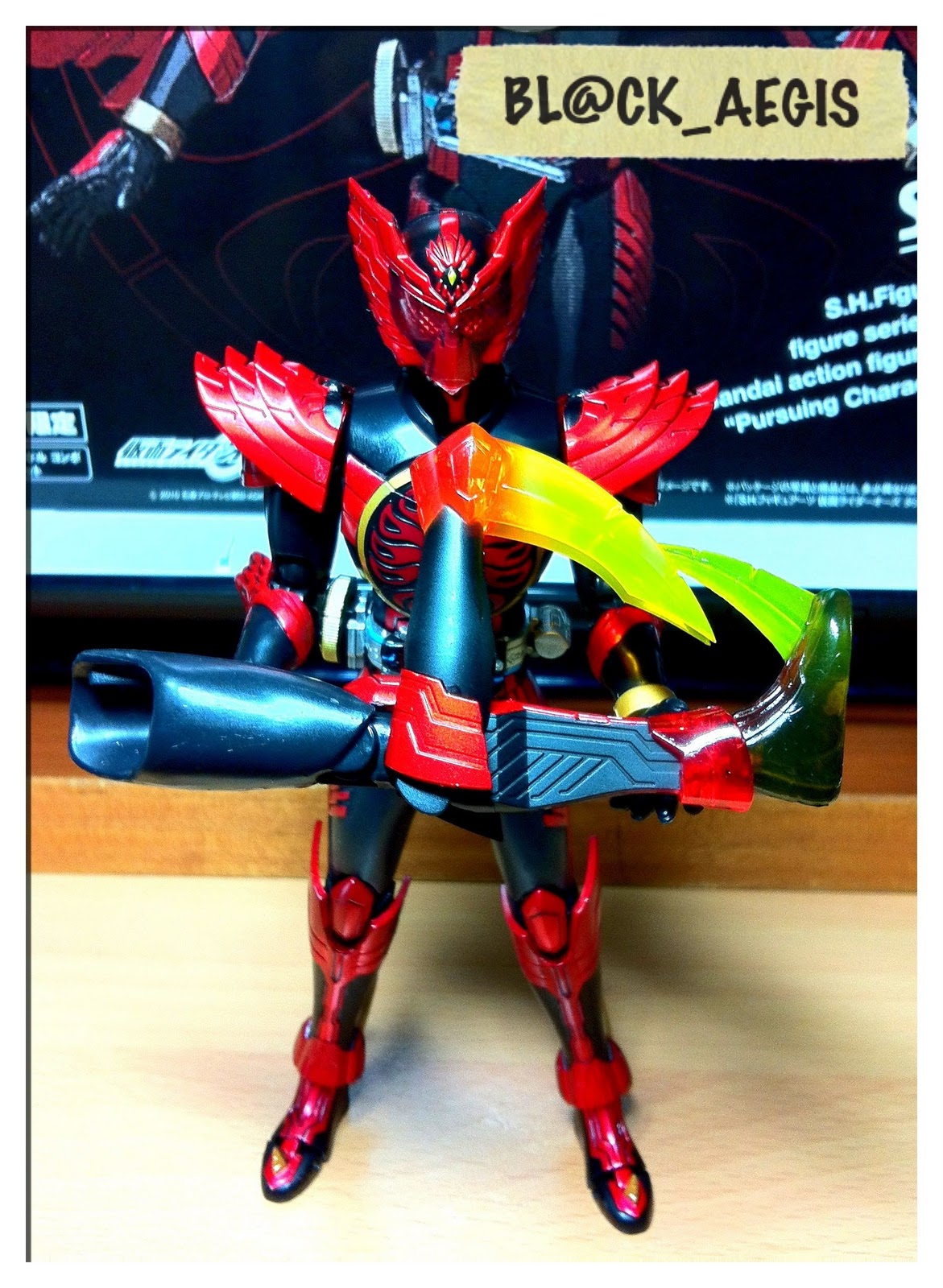 Ten Toy Gallery: Review: S.H.Figuarts Kamen Rider OOO Tajadol Combo ...