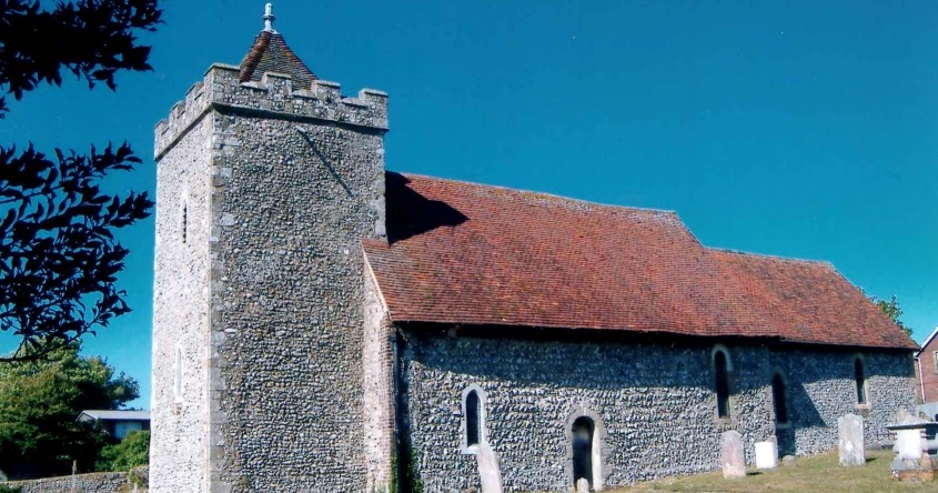 Hove in the Past: St Helen's Church, Hangleton.