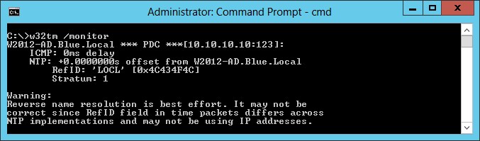 NTP Configuration for Time Sync