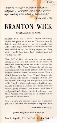 FURROWED MIDDLEBROW: Buried treasure: ELIZABETH FAIR (1908-1997)