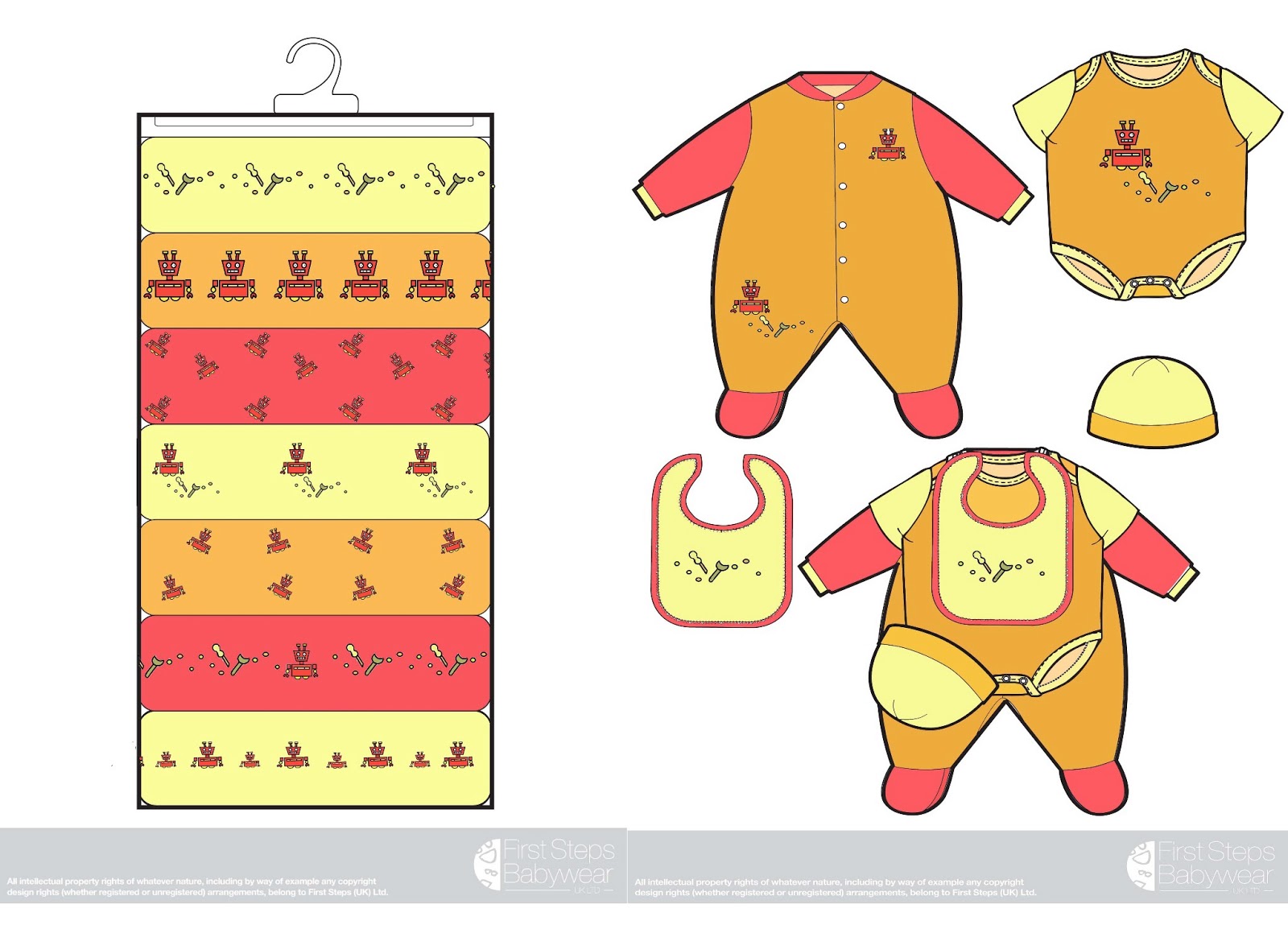 Erika Skinner - Online Portfolio: First steps baby-wear project