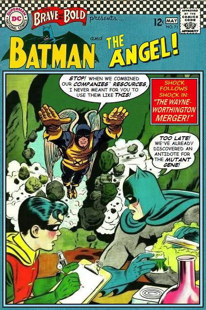 Super-Team Family: The Lost Issues!: Batman and The Angel (Retro)