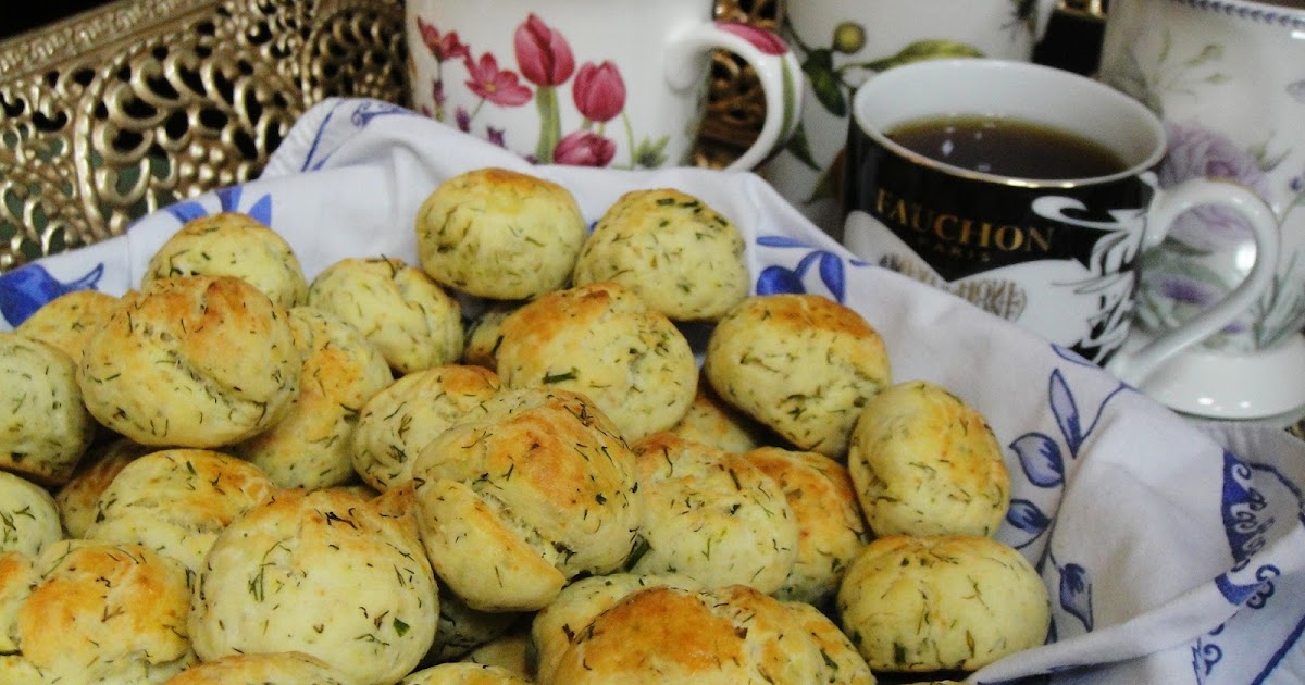 Maryam's Culinary Wonders: 1150. Iraqi Savory Dill Biscuits
