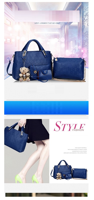 Beg tangan wanita terkini murah woman hand bag / 4pcs per Set dcp 492 ...