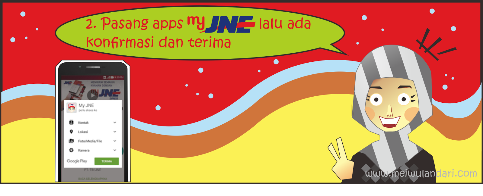 Mudahnya Transaksi dengan Aplikasi MyJNE - "MEI WULANDARI" - Miss Mei's ...