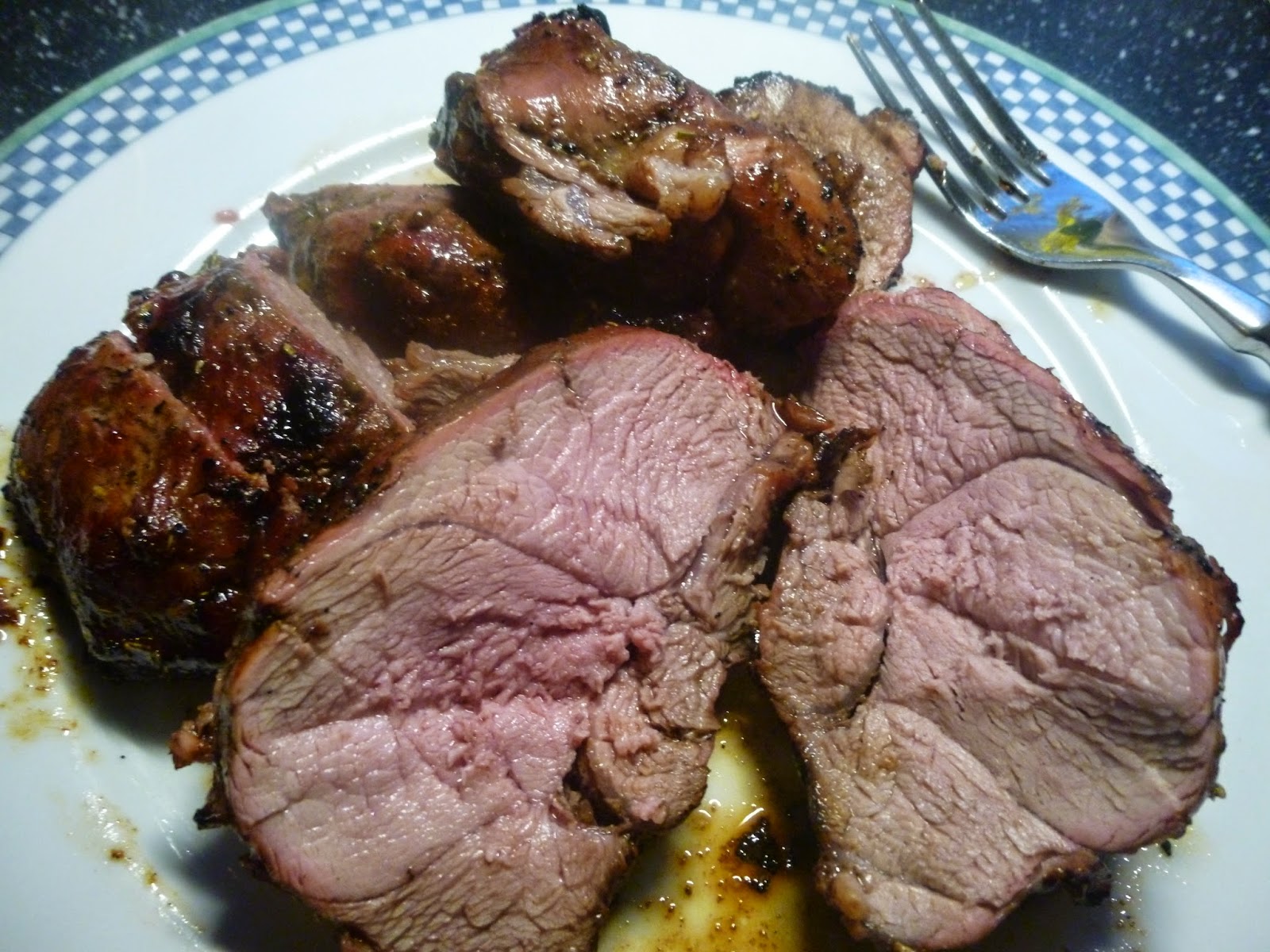 Island-Fan Kochbuch: Grillað lambainnralæri