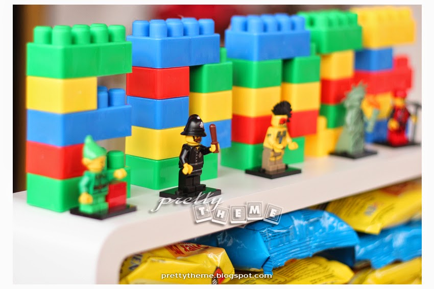 Pretty Theme Event Planner: Birthday Party - Theme: Lego