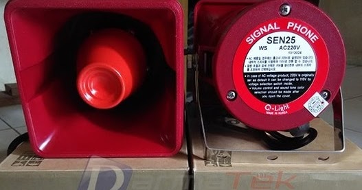 Sirine-Q-Light-SEN25 - WS LC-220Vac - Aneka Sirine Indonesia